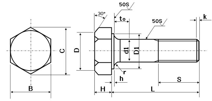 六角ハイテンションボルトの通販はねじコンシェル.com。ネジ・ボルト・ナットのばら売り対応可能！